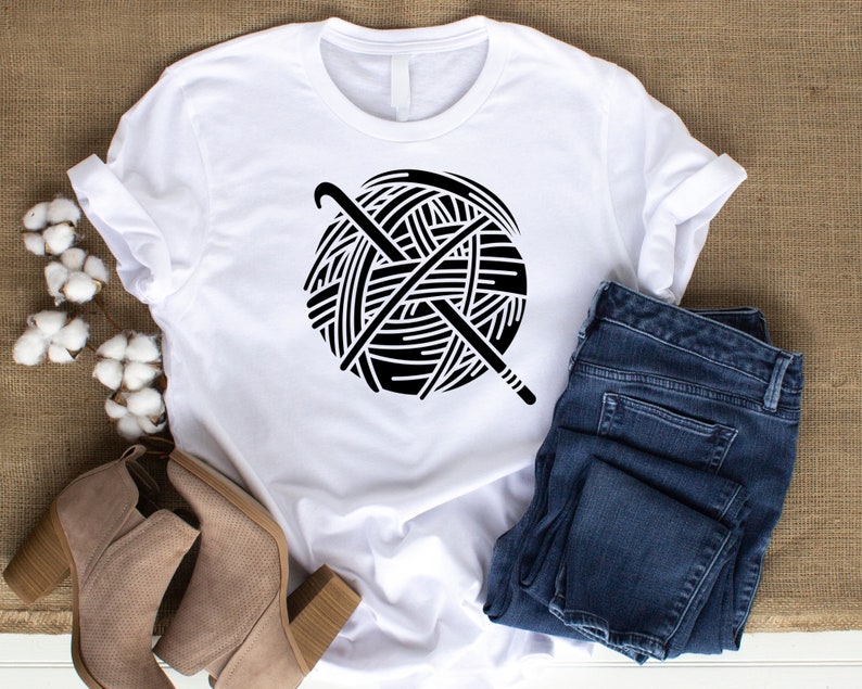 Crochet Pattern Svg Bundle, Crochet Png Bundle, Crochet Shirt Design ...