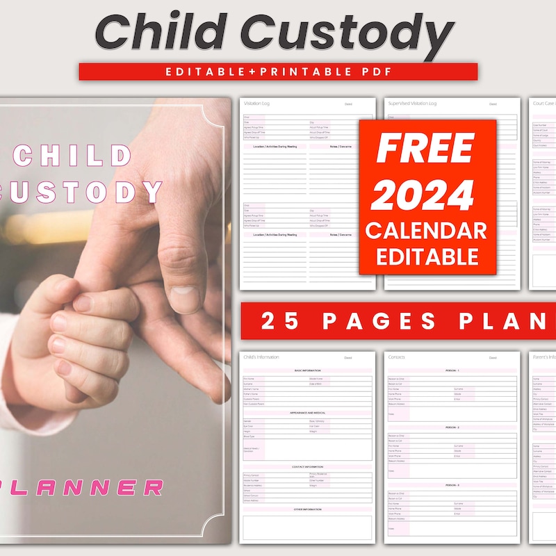 Custody Journal - Etsy