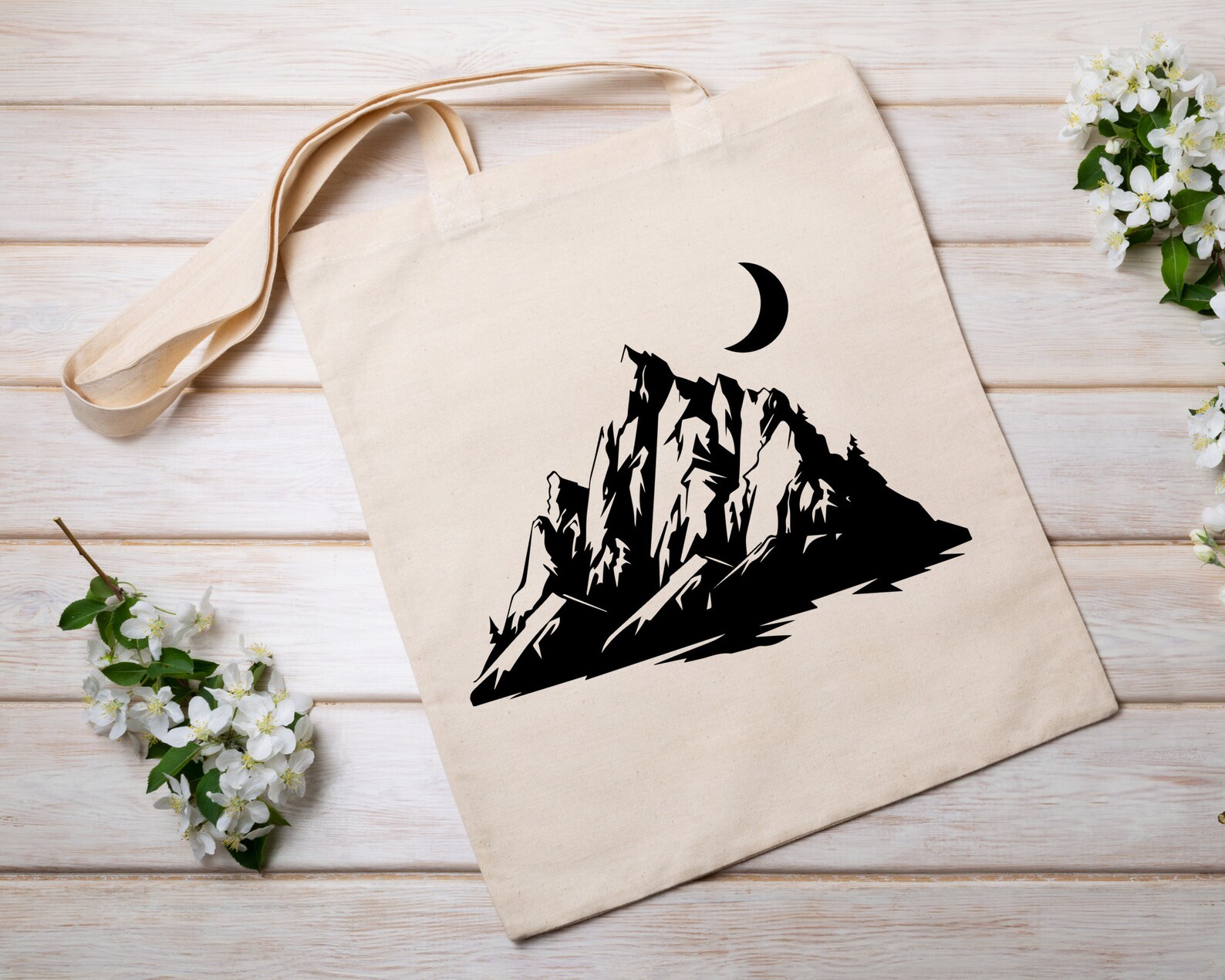 Geometric Mountain and Forest SVG Bundle Abstract Nature Designs Modern ...