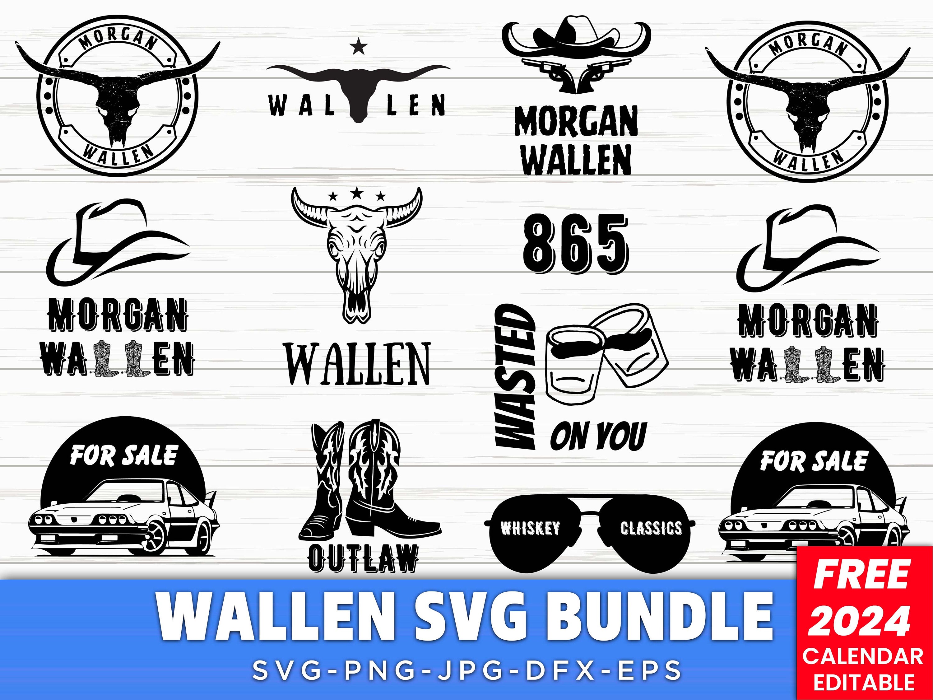 Morgan Wallen Svg, Morgan Wallen Clipart, Morgan Wallen Png, Country ...