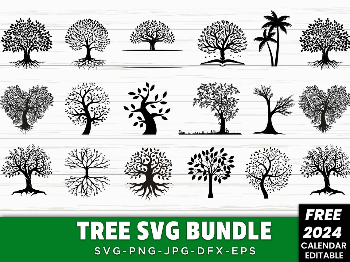 Tree Svg Bundle Family Tree Svg Bundle Tree Roots Svg Our - Etsy
