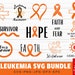 Leukemia Svg Bundle, Leukemia Awareness Svg Bundle, Leukemia SVG ...