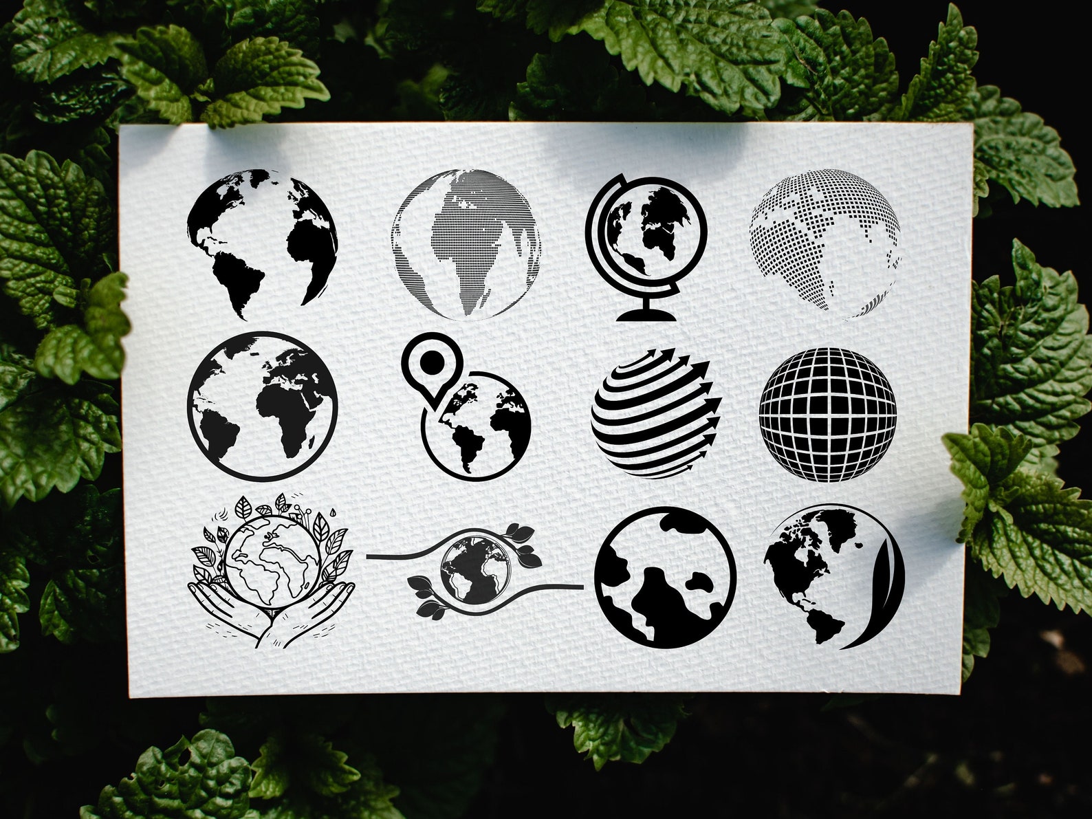 Globe Svg Bundle, Globe Svg, Earth Svg, Snow Globe Svg, World Svg ...