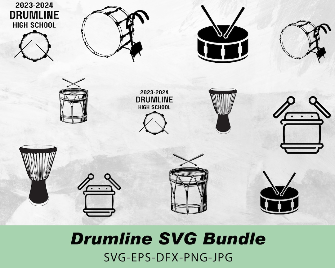 Drumline SVG Bundle, Band Tshirt Svg, Marching Band Png, Band Mom Svg ...
