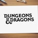 Dnd Svg Bundle, Dnd Png Bundle, Dnd Dxf Bundle, Dnd Silhouette Designs ...