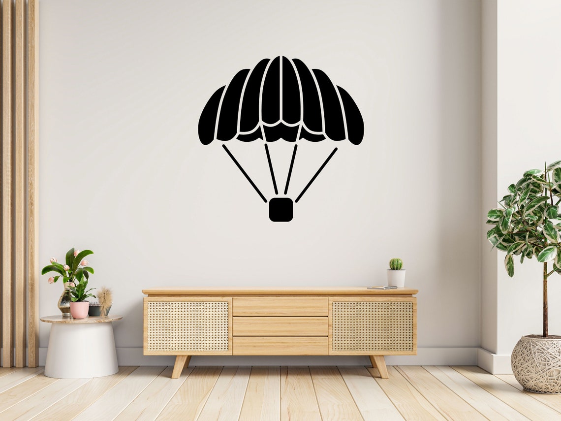 Parachute Svg, Parachute Clipart, Parachuting, Jumping, Silhouette, Png ...