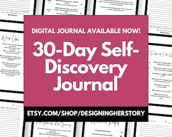 30 Day Self-care Digital Journal | 30-day Journal | Self-care Journal ...