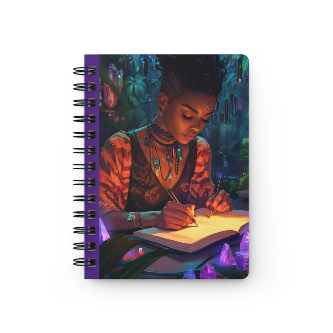 Mystical Spiral Bound Journal: Ideal for Writers, Gift for Creatives ...