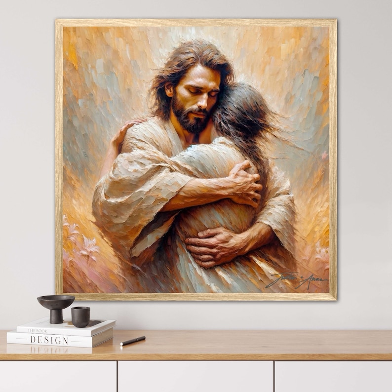 Spring Always Arrives - Jesus Christ Artwork Young Adult, Painting of ...