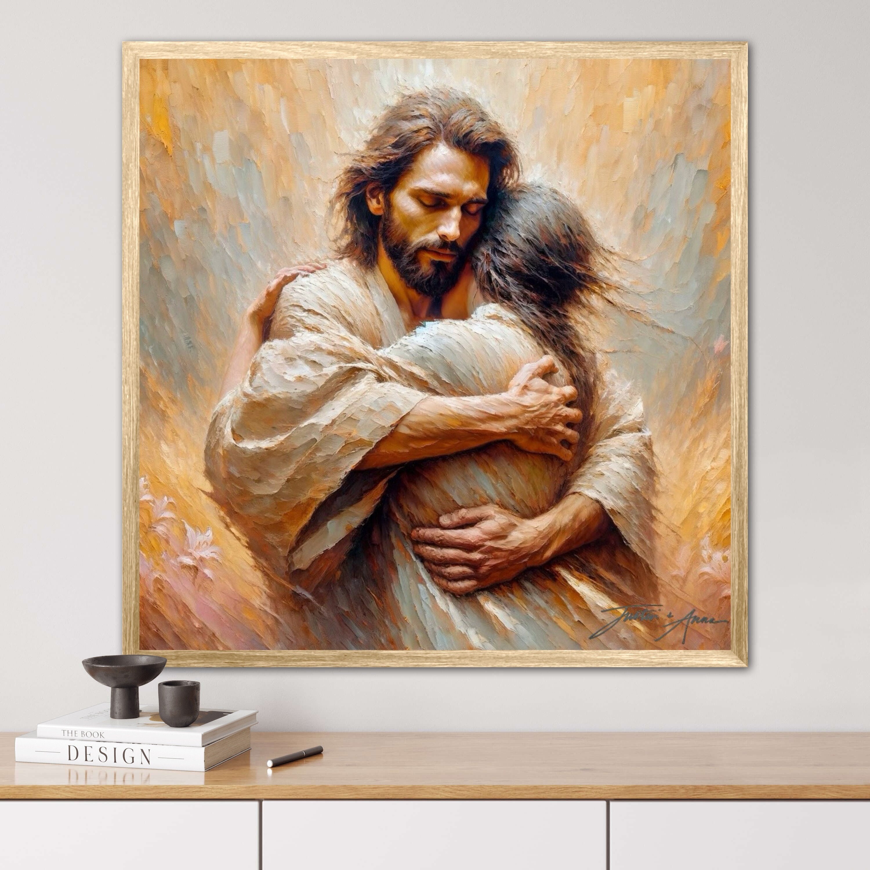 Spring Always Arrives - Jesus Christ Artwork Young Adult, Painting of ...