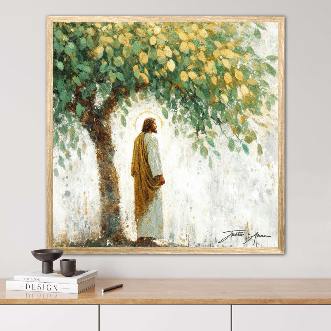 Her Leaf Shall Be Green - Jesus Christ Christian Artwork Spiritual Wall ...