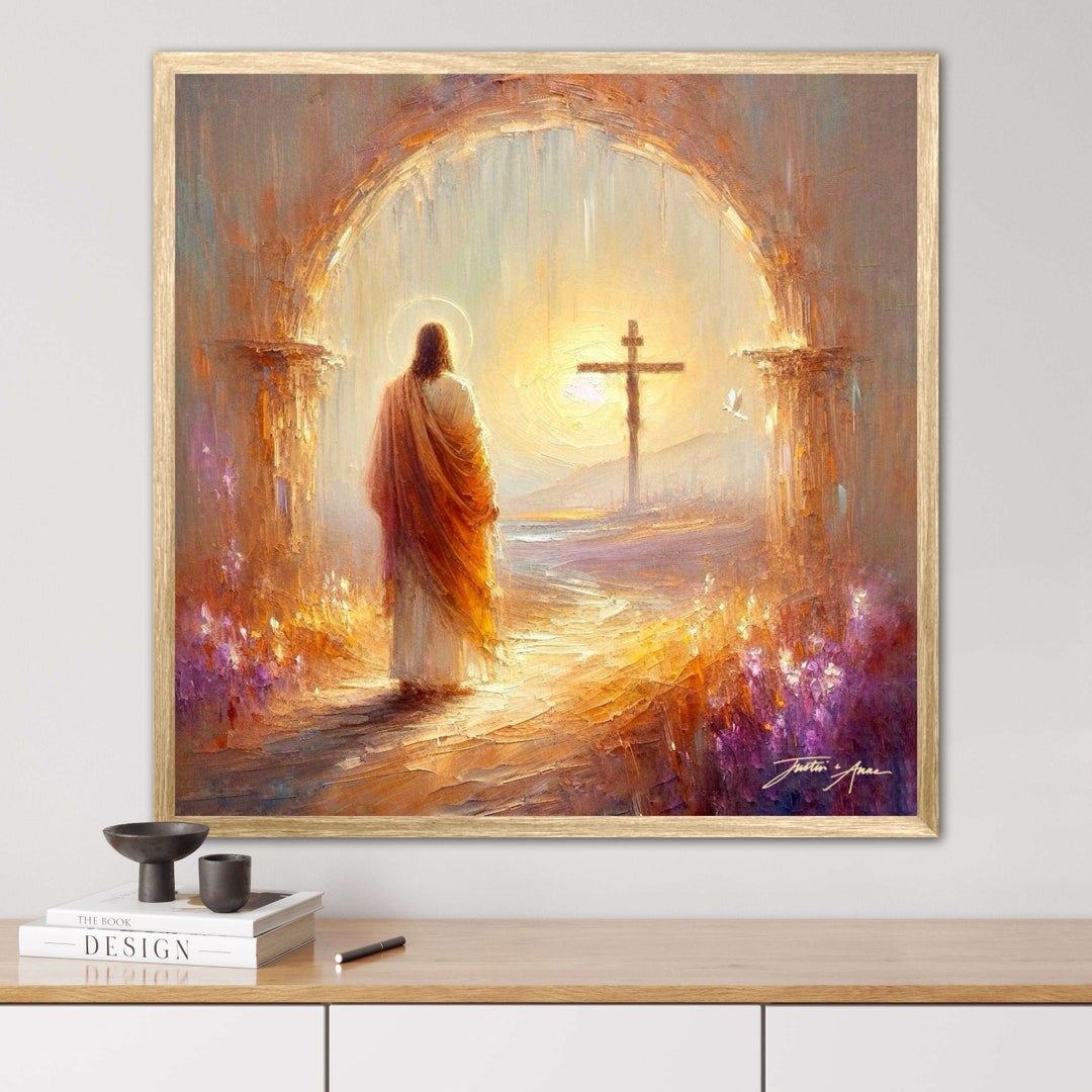 Peaceful Triumph - Jesus Christ Creative Artsty Artwork, Paintings of ...