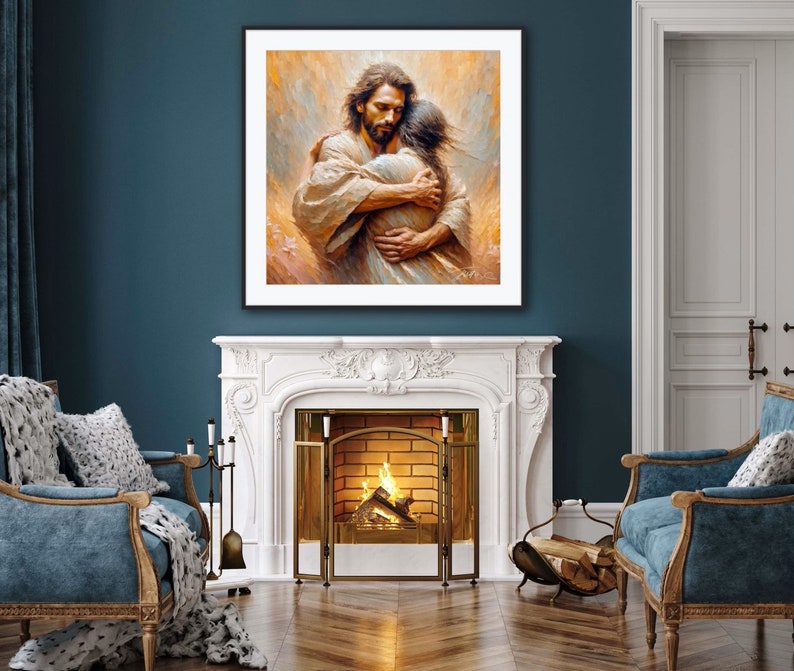 Spring Always Arrives - Jesus Christ Artwork Young Adult, Painting of ...