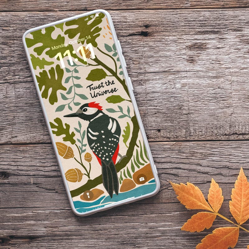 Galaxy Wallpaper Forest - Etsy