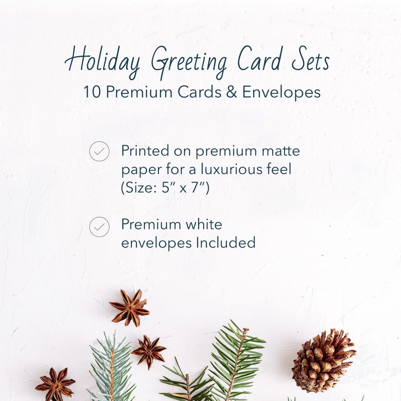 Yuletide Greetings Holiday Cards Lobster Buoy 10 Pack Seaside Christmas ...