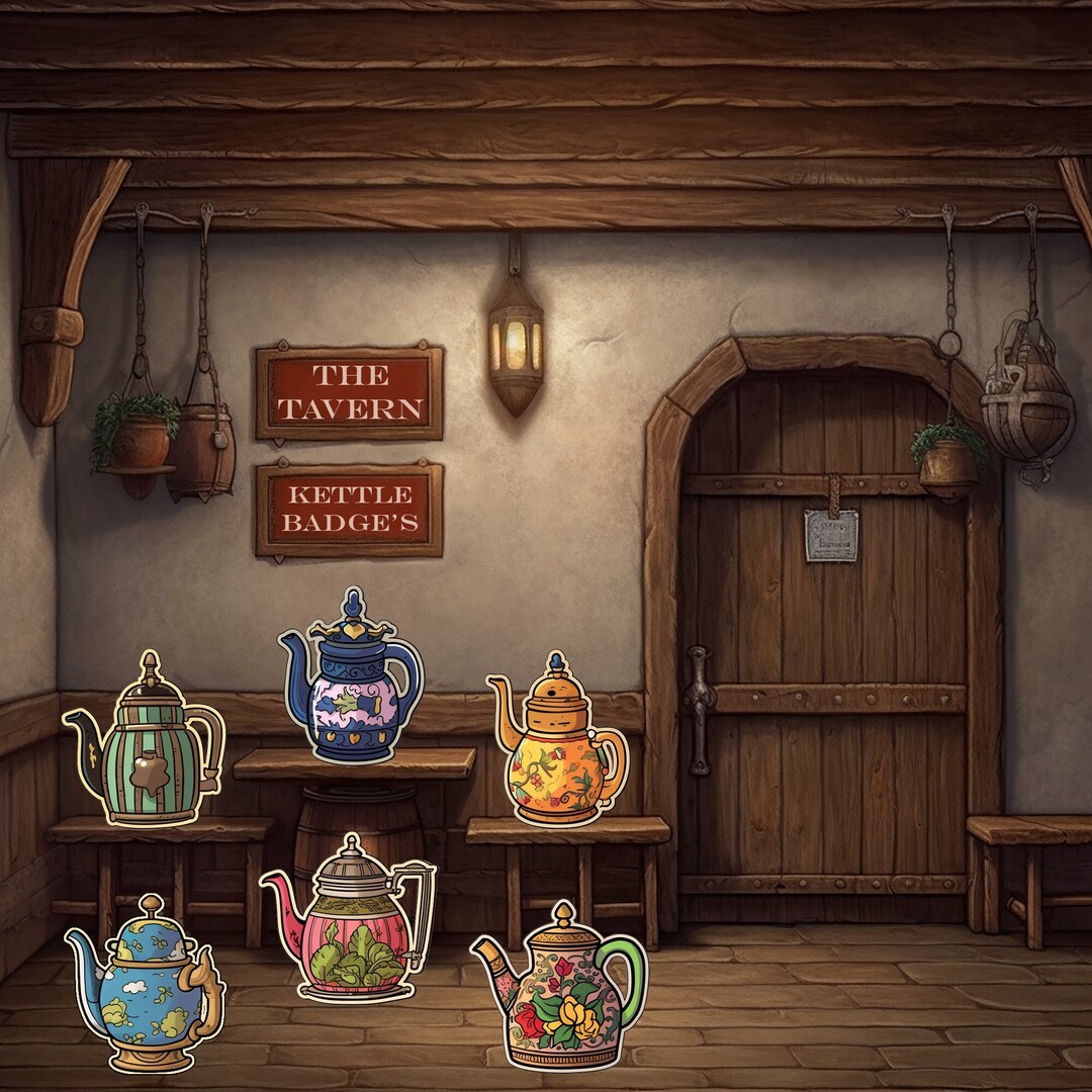 Twitch Tea Kettle Sub Badge | Cute Kettle Sub Badges for Twitch ...