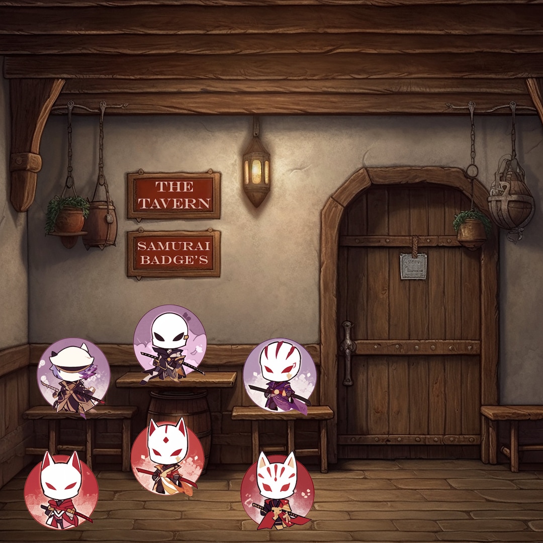 Twitch Samurai Sub Badges | | Samurai Badges Evolving, Twitch Samurai ...