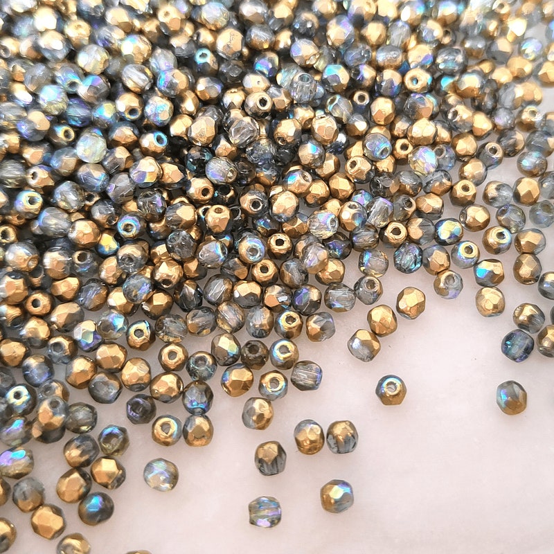 Fire Polished Beads - Etsy