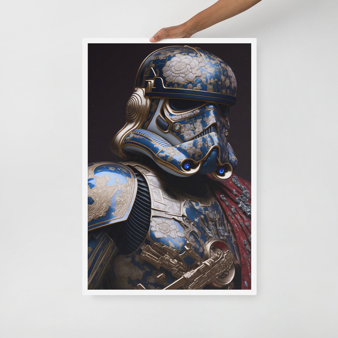ST Pantheon Royal Poster Stormtrooper Decor Framed Poster Art - Etsy