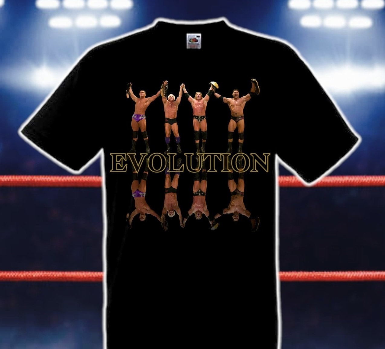 Evolution Wwe T Shirt