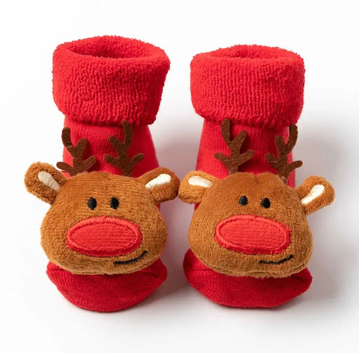 Toddler Christmas Socks, Baby Christmas Socks, Festive Cosy Socks ...
