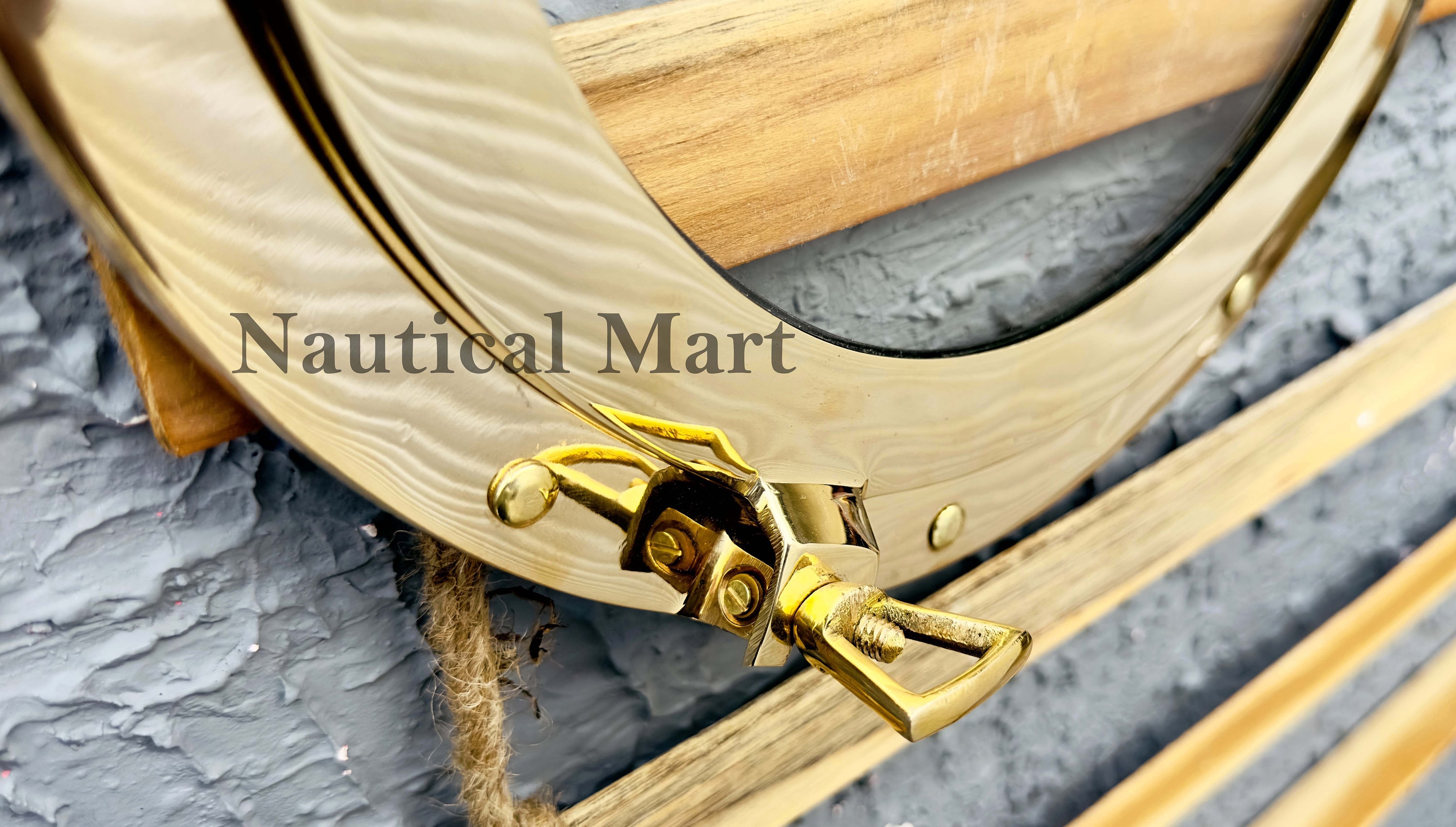 Nautical Brass Porthole With Transparent Glass Window Ship - Etsy