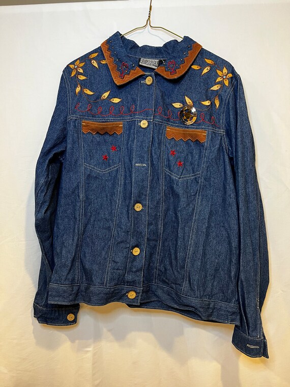 Rough Rider XL Red Cotton Western Shirt Rockabilly Ro… - Gem