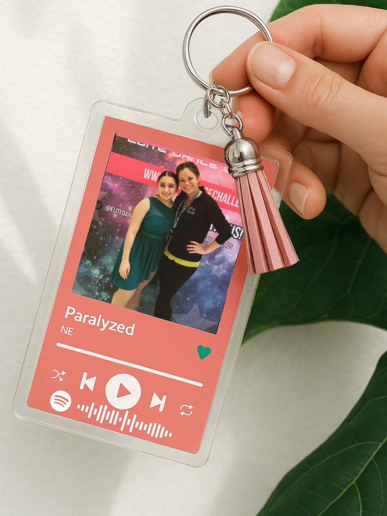 Dancer Senior Gift - Custom Album Cover Keychain - Etsy