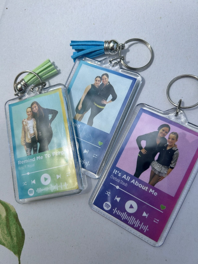 Dancer Senior Gift - Custom Album Cover Keychain - Etsy