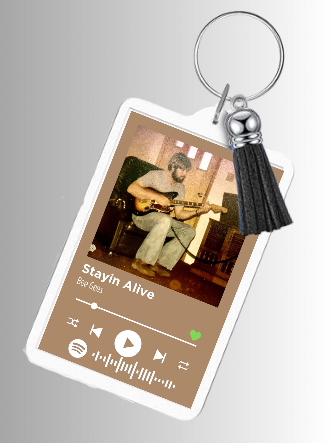 In Memory of Gift - Custom Album Cover Keychain - Etsy