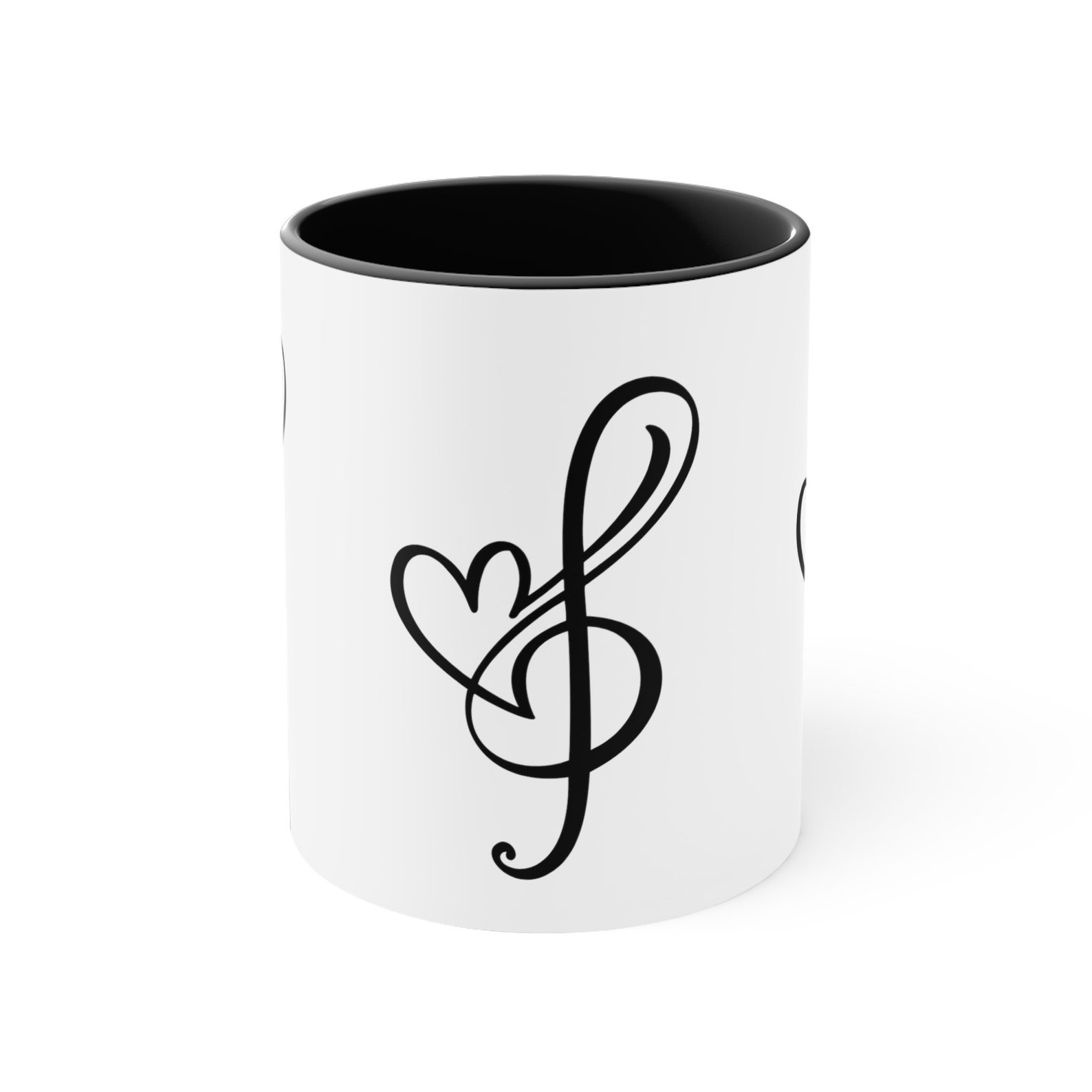 Musical Notes Coffee Mug 11oz - Music Love - Perfect Gift for Music ...
