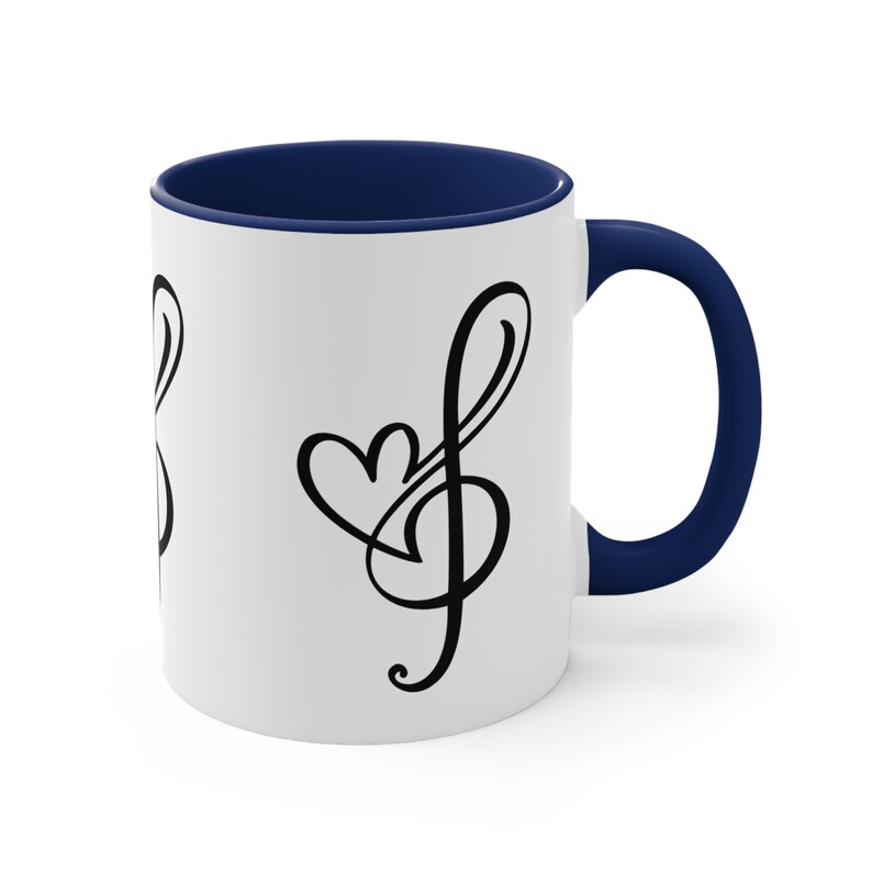 Musical Notes Coffee Mug 11oz - Music Love - Perfect Gift for Music ...