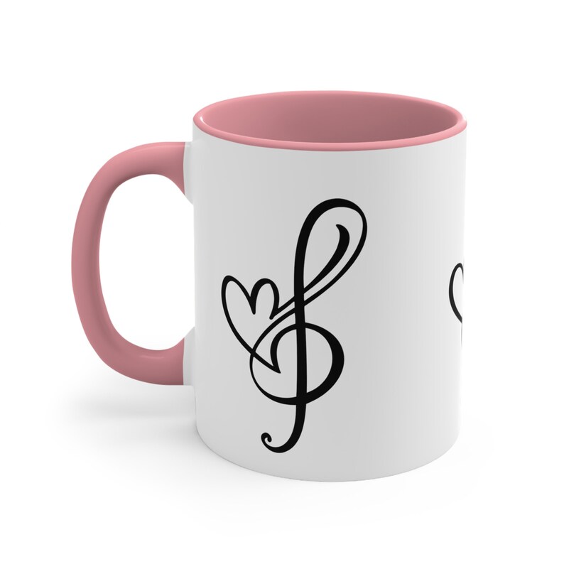 Musical Notes Coffee Mug 11oz - Music Love - Perfect Gift for Music ...