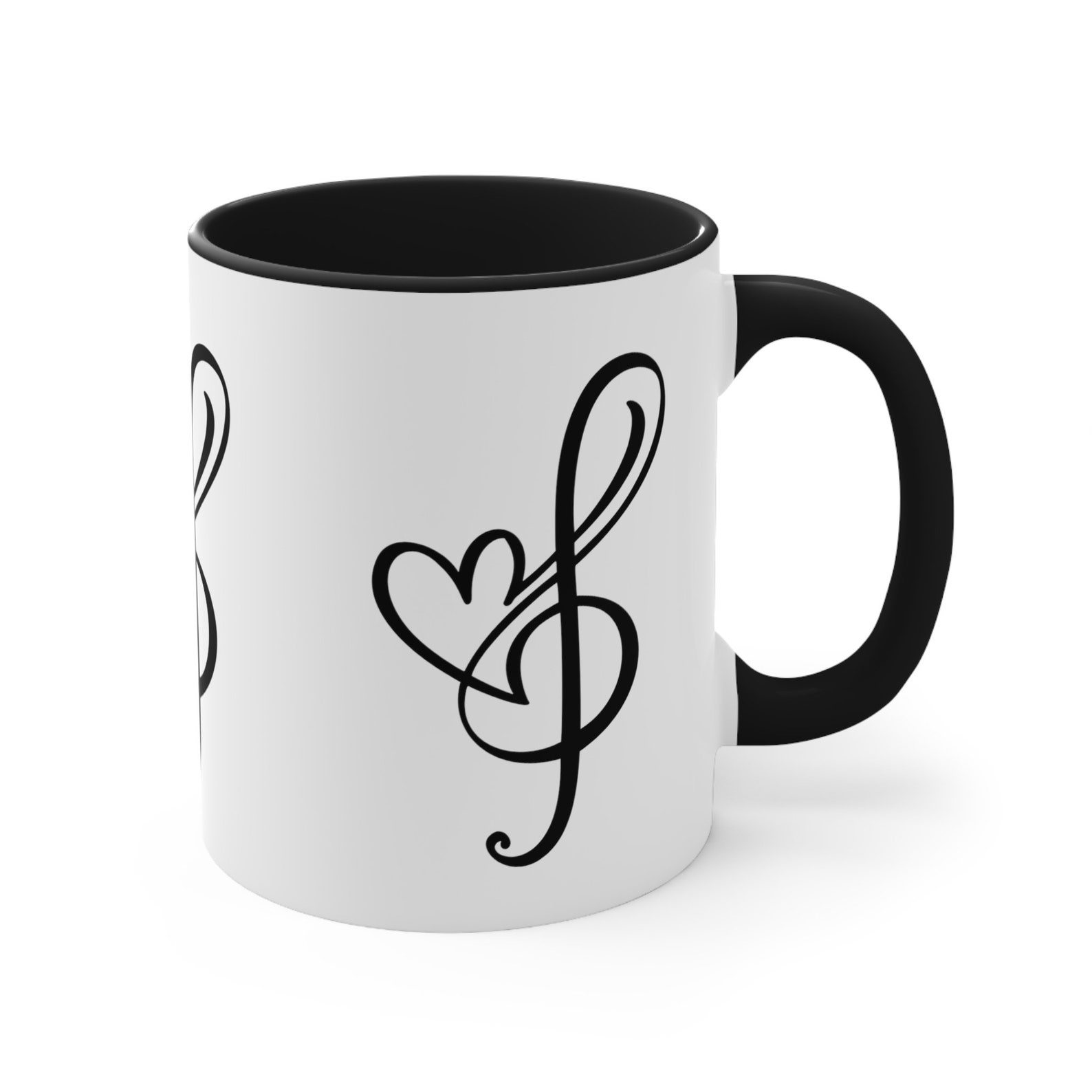 Musical Notes Coffee Mug 11oz - Music Love - Perfect Gift for Music ...