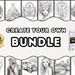 Customized Coloring Book Create Your Own Bundle Coloring Pages Bundle ...