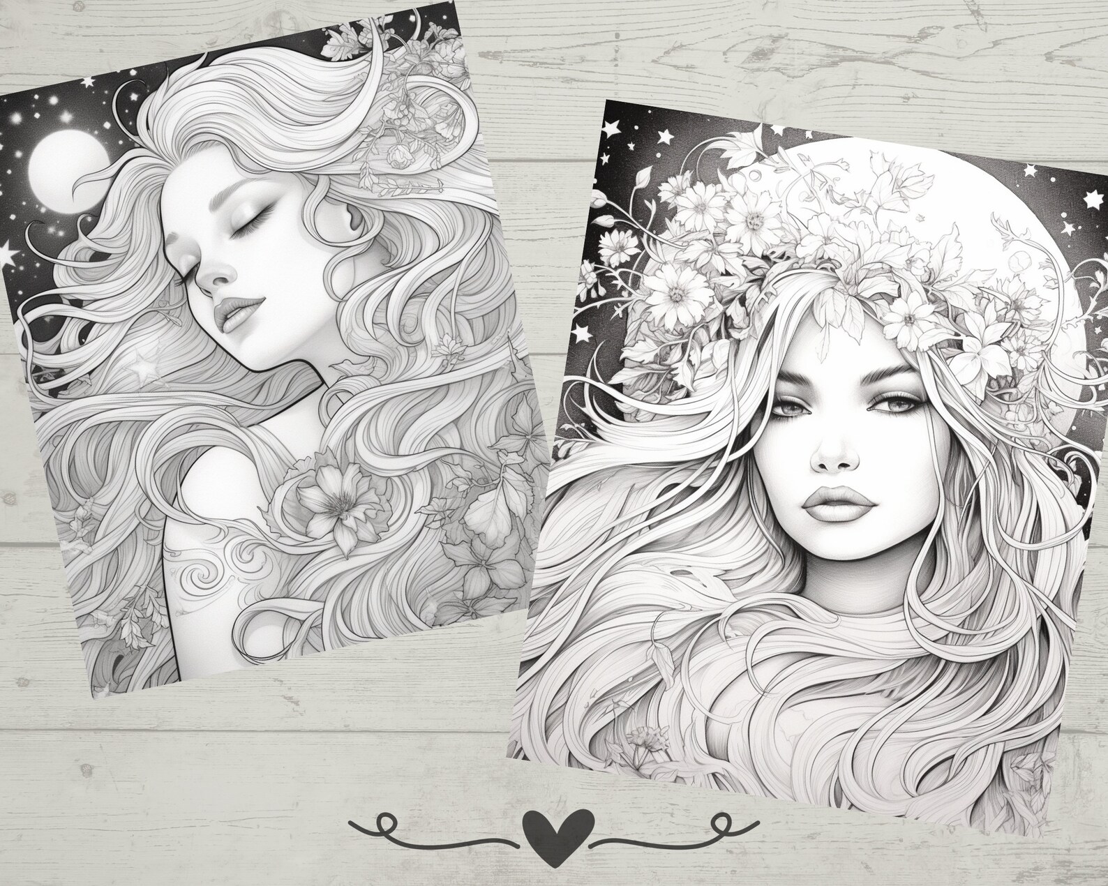 Coloring Pages Adults Printable Adult Coloring Pages for - Etsy