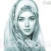 Muslim Woman Coloring Page for Adults Coloring Pages Hijab - Etsy