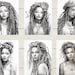 Coloring Pages for Adult Dreadlocks Hairstyle Coloring Book Fasion ...