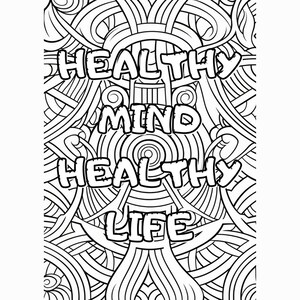 100+ Motivational Quotes Coloring Pages for Adults Relaxation and ...