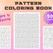 50+ Cute Pattern Coloring Pages for Adults Abstract Pattern Adult ...