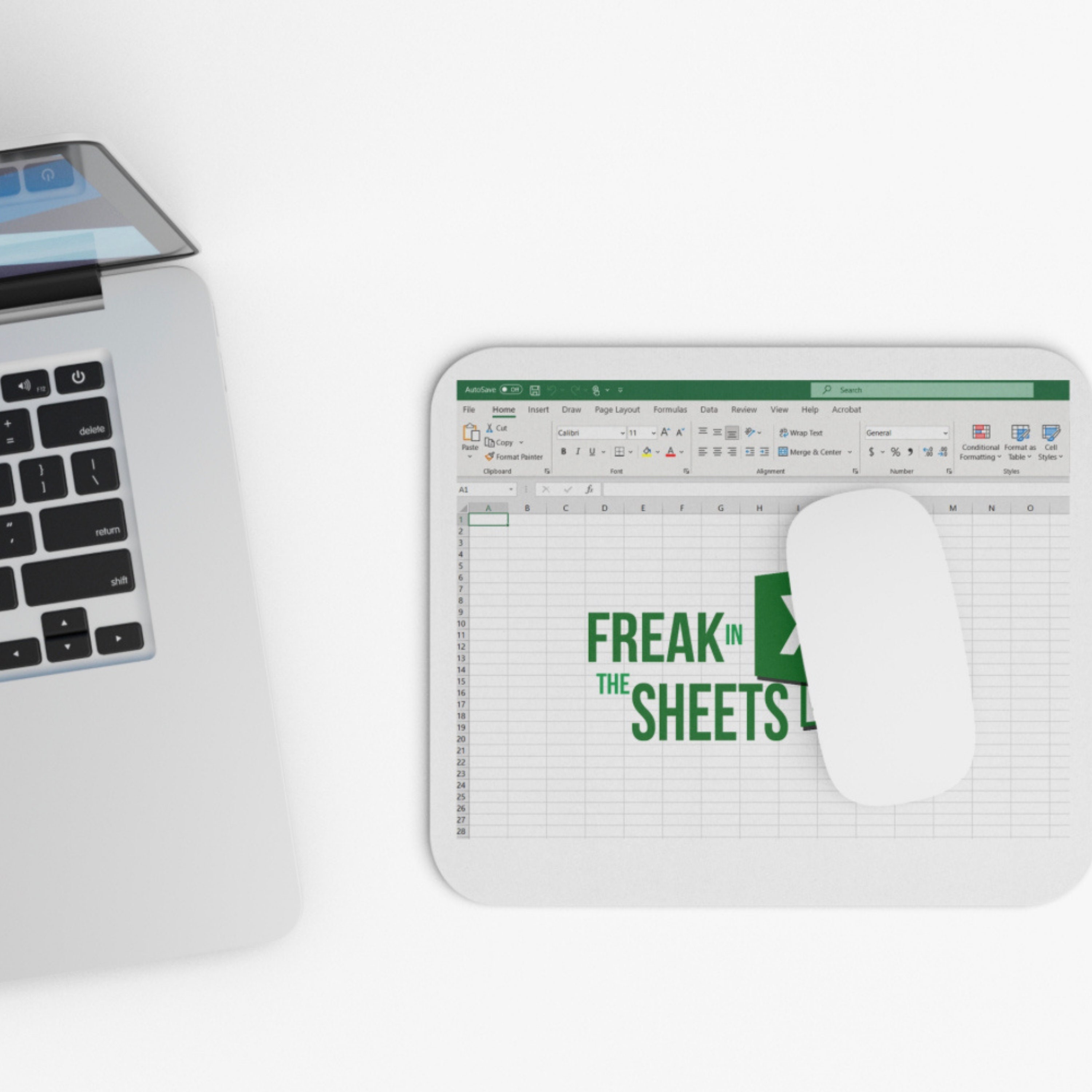 Excel Freak in the Sheets Microsoft Excel Spreadsheet Set of 7 PNG ...