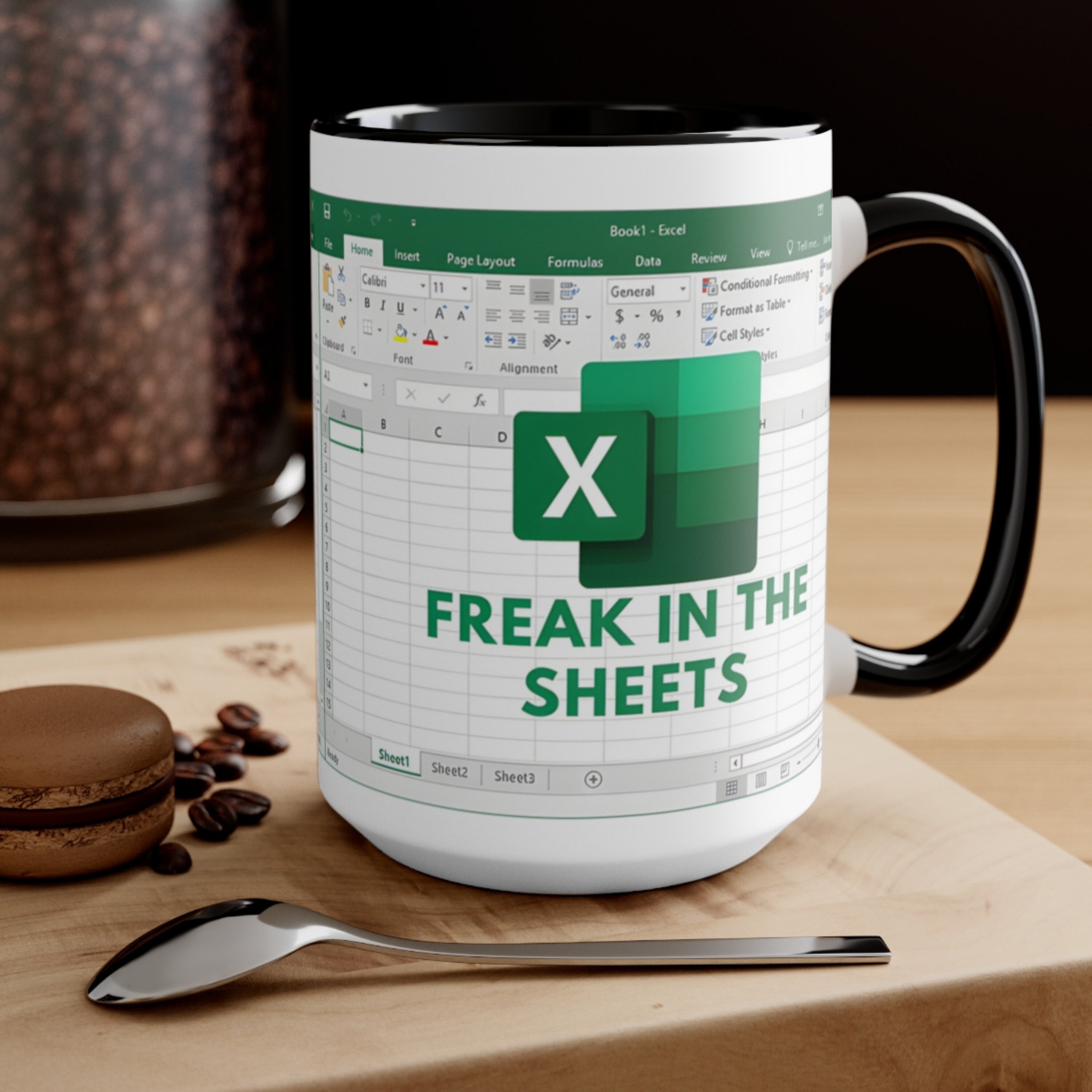 Excel Freak in the Sheets Microsoft Excel Spreadsheet Set of 7 PNG ...