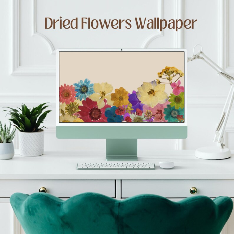Dried Flowers Set of 2 Desktop Wallpapers, 4480 X 2520 Pixels ...