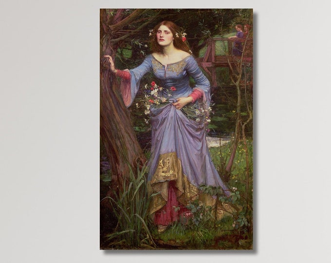 Classical Painting Ophelia by Friedrich_heyser, Printable Digital ...
