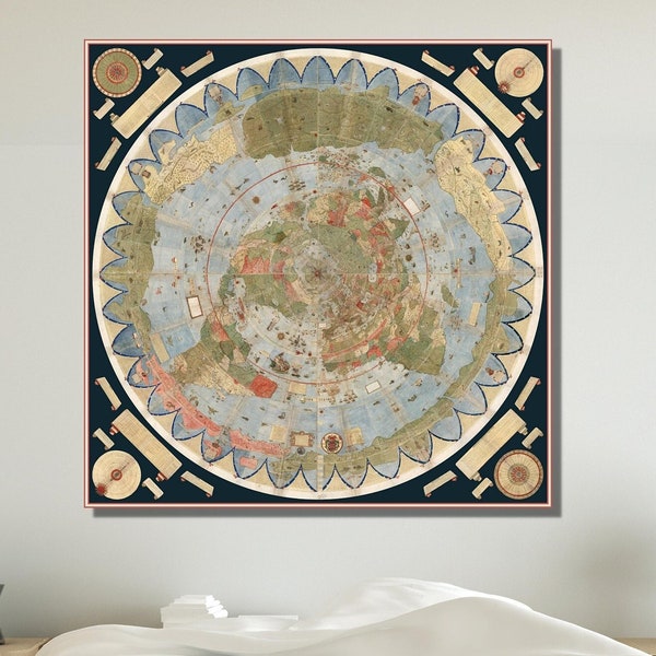 Large Earth Maps - Etsy