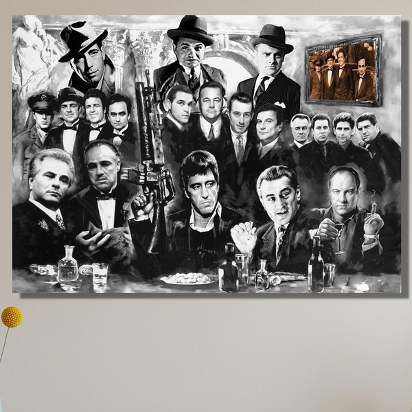 Famous Gangsters Art - Etsy