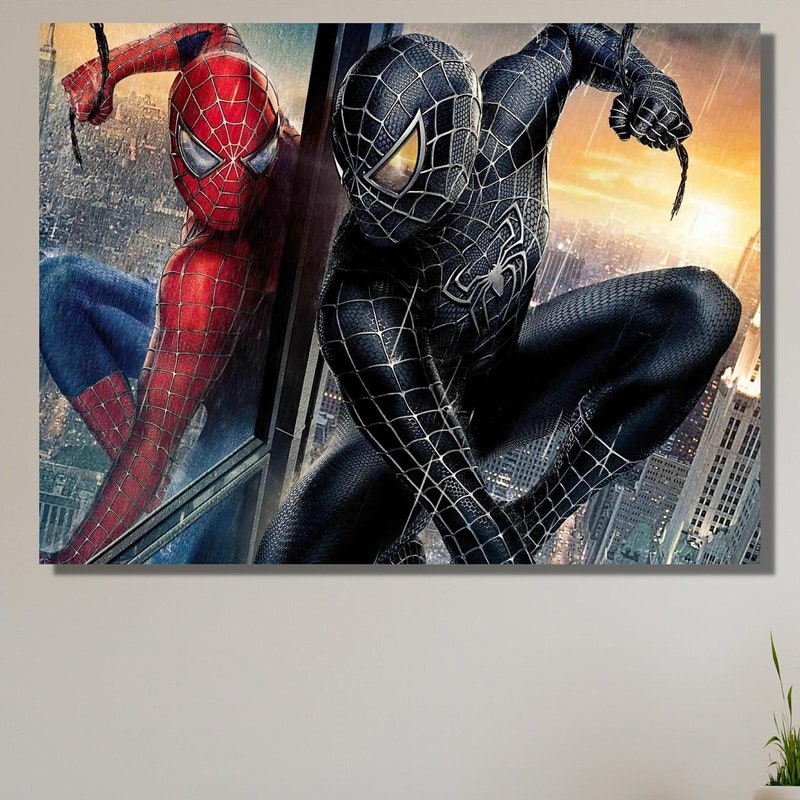 Spiderman Wall Decor - Etsy