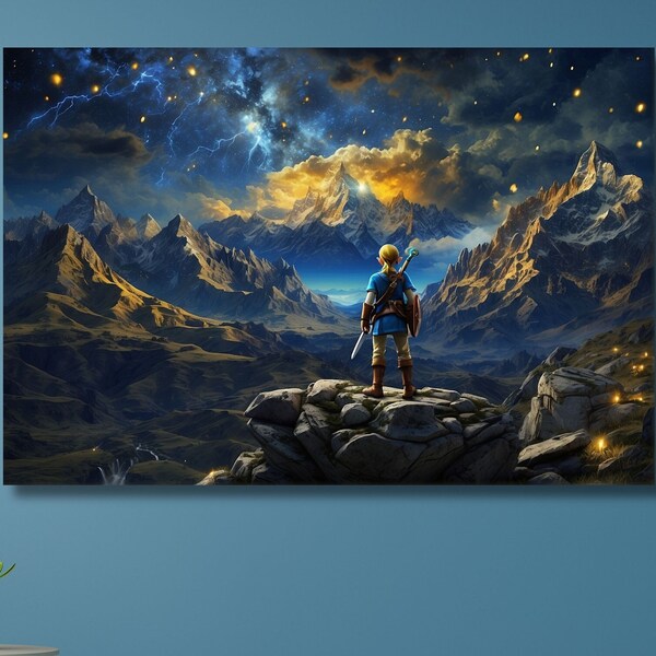 Zelda Canvas - Etsy UK