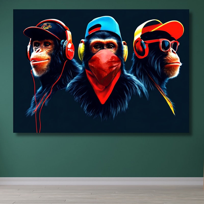 3 Wise Monkeys - Etsy