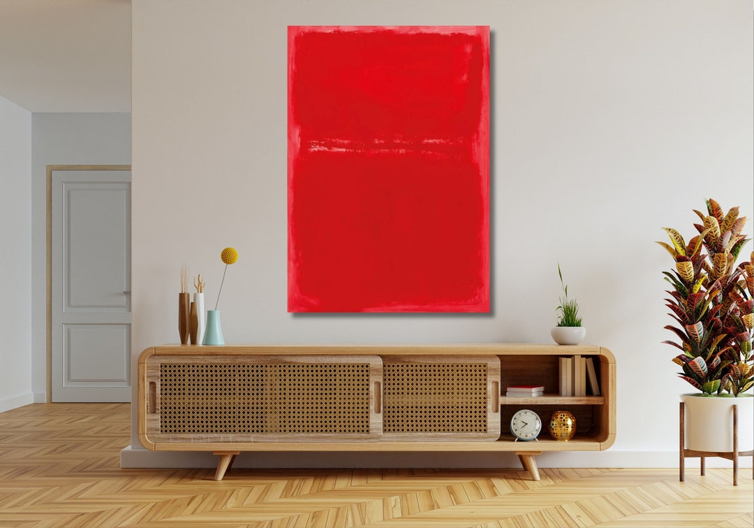 Canvas Oil Paintings Mark Rothko,last Rothko, Mark Rothko, 1970, Iconic ...